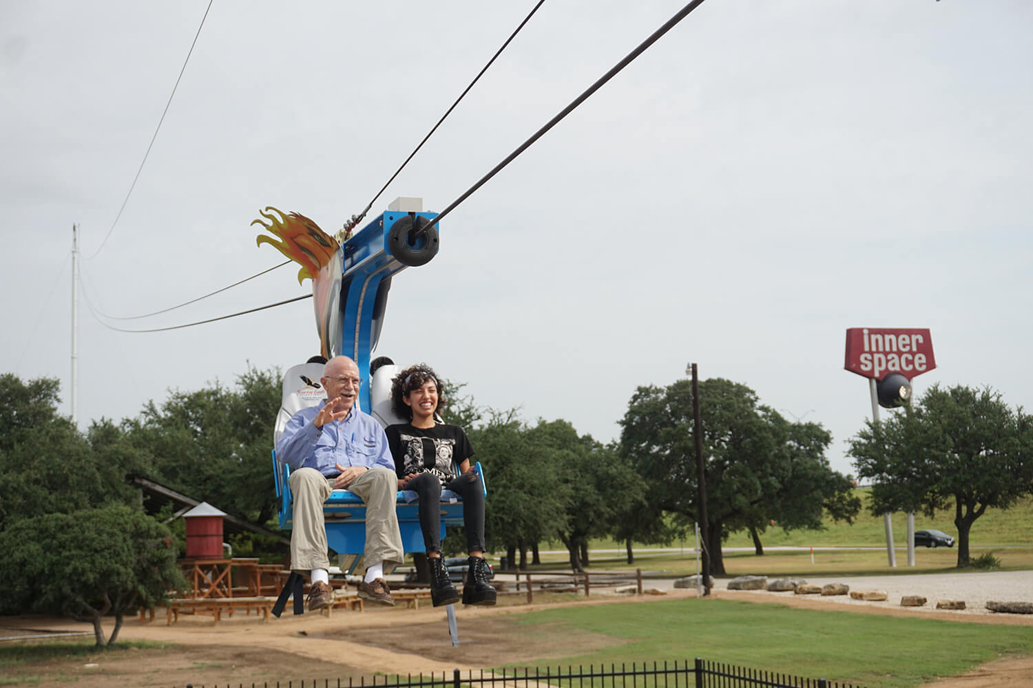 Saber Tooth Zip Ride – Inner Space Cavern